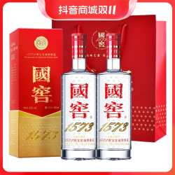 【省150元】泸州老窖白酒_泸州老窖 白酒国窖1573 500ml×2瓶浓香型 双瓶装送礼宴请经典多少钱-什么值得买