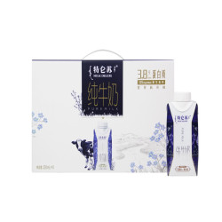【省49.5元】蒙牛全脂牛奶_MENGNIU 蒙牛 特仑苏纯牛奶全脂灭菌乳利乐梦幻盖250ml×10包（3.8g乳蛋白）多少钱-什么值得买