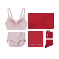 【省60元】Ubras文胸套装_Ubras 无尺码限定小花漾文胸礼盒 UZ1124041多少钱-什么值得买