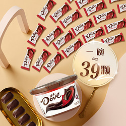 【省28.16元】德芙糖果巧克力_Dove 德芙 香浓黑巧克力约39颗234g*1碗多少钱-什么值得买