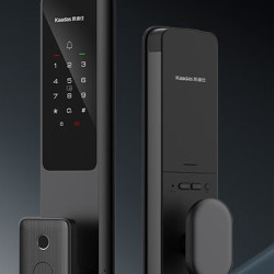 凯迪仕家用五金_kaadas 凯迪仕 全自动智能锁Q7-W 指纹锁 防盗门电子密码锁 智能门锁 曜石黑多少钱-什么值得买