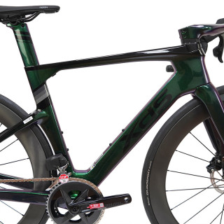 XDS 喜德盛 公路自行车AD7系列全碳纤维双控油刹竞速破风公路骑行通用 绿魔 450mm【报价 价格 评测 怎么样】 -什么值得买