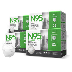 吉氏医用口罩_DRESS 吉氏 医用N95口罩 100只（独立包装）多少钱-什么值得买