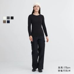 优衣库内衣_UNIQLO 优衣库 高舒暖女HEATTECH T恤/紧身裤(秋衣秋裤打底)460406/460468多少钱-什么值得买
