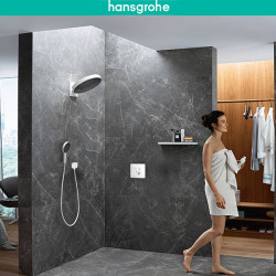 【省7000元】汉斯格雅花洒_hansgrohe 汉斯格雅 26227007 境雨 入墙式花洒套装 白色多少钱-什么值得买