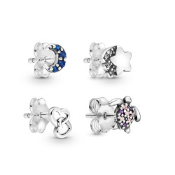 【省53.4元】潘多拉银耳饰_PANDORA 潘多拉 Me系列 298549C01 流星925银耳钉 单只多少钱-什么值得买