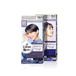 花王染发膏_Kao 花王 liese prettia系列 泡沫染发剂 #夜海深蓝 1盒多少钱-什么值得买