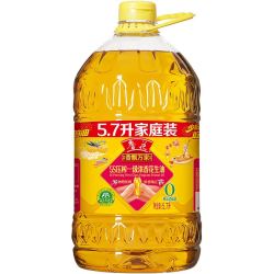 【省62元】鲁花食用油_luhua 鲁花 5S压榨一级花生油5.7L香飘万家系列 食用油 粮油多少钱-什么值得买