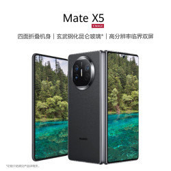 华为手机_HUAWEI 华为 matex5 折叠屏手机 新品上市 羽砂黑 12GB+256GB 全网通多少钱-什么值得买