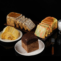 熊治常温蛋糕_熊治 蟹黄黑金吐司 320g*1袋多少钱-什么值得买