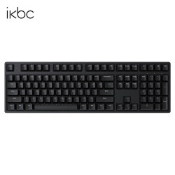 ikbc键盘_ikbc C108黑色 108键 有线机械键盘 cherry 青轴多少钱-什么值得买