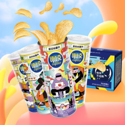 【省24元】可比克膨化食品_copico 可比克 薯片定制款混合装105g*8罐零食大礼包4口味8罐解馋怀旧整箱多少钱-什么值得买