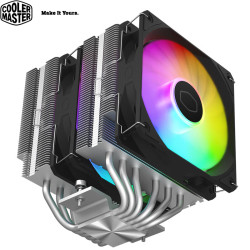 酷冷至尊散热器_COOLER MASTER 酷冷至尊 T400pro ARGB风冷CPU散热器 台式机电脑双风扇12cm支持11700 ...