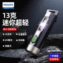 飞利浦户外照明_PHILIPS 飞利浦 手电筒强光手电钥匙扣警示灯便携户外照明迷你小型应急灯SFL1121多少钱-什么值得买