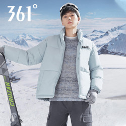 361°运动棉服_361° 361男装羽绒服男士2023冬季新款正品保暖立领短款棉服加绒外套男多少钱-什么值得买