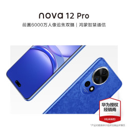 华为手机_HUAWEI 华为 nova12pro 新品手机 12号色 12G+512GB全网通多少钱-什么值得买
