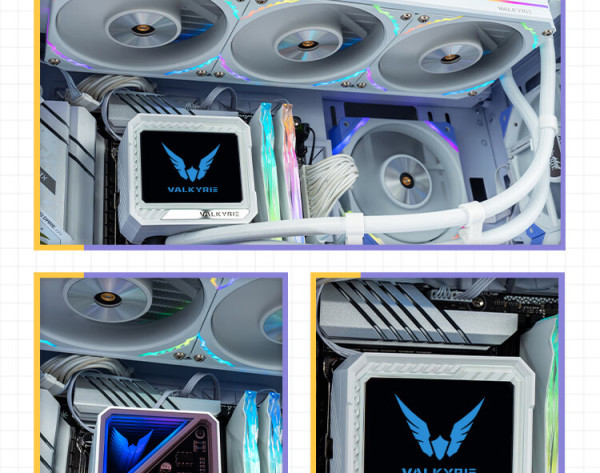 VALKYRIE 瓦尔基里 V360 MERLIN 梅林 ARGB 360冷排 一体式水冷散热器【报价 价格 评测 怎么样】 -什么值得买