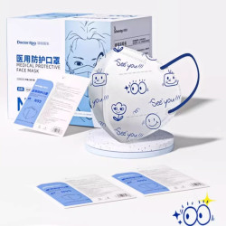 【省50元】袋鼠医生医用口罩_Doctor.Roo 袋鼠医生 N95级医用防护口罩 120只多少钱-什么值得买