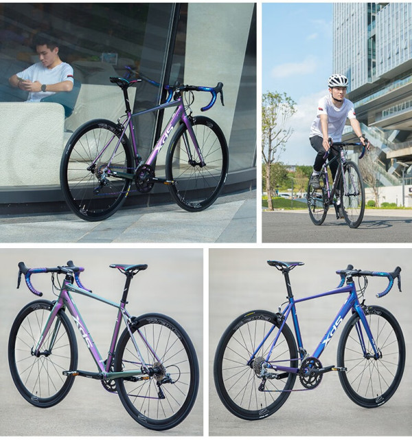 XDS 喜德盛 RC500 公路自行车 黑橙色 700C*480mm 16速【报价 价格 评测 怎么样】 -什么值得买