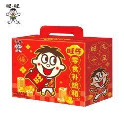 旺旺膨化食品_Want Want 旺旺 大礼包年货 大礼盒 597g多少钱-什么值得买