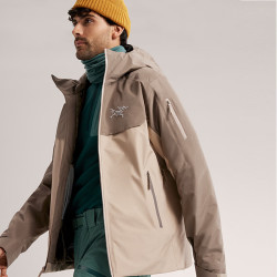 始祖鸟运动棉服_ARC'TERYX 始祖鸟 MACAI LIGHTWEIGHT GORE-TEX 防水 男子 滑雪羽绒夹克 浩渺灰 M多少钱 ...