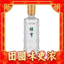 【省120元】绿亨司农白酒_绿亨司农 清香型白酒 42%vol 500mL 1瓶 （优级）多少钱-什么值得买