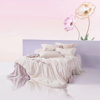 LUOLAI 罗莱家纺 仲夏回廊 全棉四件套 200*230cm【报价 价格 评测 怎么样】 -什么值得买