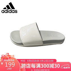 阿迪达斯运动凉鞋_adidas 阿迪达斯 女子拖鞋/凉鞋凉拖鞋IG1274 白 40.5多少钱-什么值得买