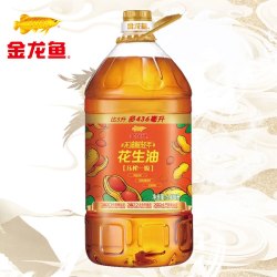 【省47元】金龙鱼食用油_金龙鱼 不油腻轻年花生油5.436L桶装家用压榨一级花生食用油多少钱-什么值得买