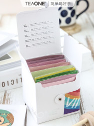 TEAONE茶类_TEAONE 7日茶蜜桃乌龙西柚白茶荔枝红茶佛手柑薄荷茉莉袋泡茶新年多少钱-什么值得买
