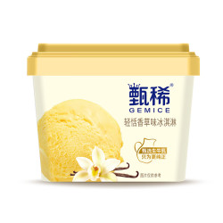 伊利甜品_yili 伊利 甄稀 轻恬香草口味冰淇淋270g*1杯 生牛乳冰淇淋冷饮多少钱-什么值得买