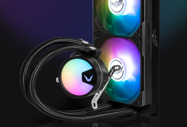 VALKYRIE 瓦尔基里 A240 ARGB 240mm 一体式水冷散热器 黑色【报价 价格 评测 怎么样】 -什么值得买