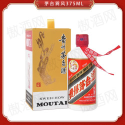 茅台白酒_MOUTAI 茅台 飞天巽风版 酱香型白酒 53度 375mL 单瓶装多少钱-什么值得买
