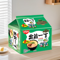 出前一丁方便食品_Nissin Demae Itcho 出前一丁 九州浓汤猪骨汤风味方便面100克*5袋多少钱-什么值得买