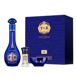 瓶装白酒_YANGHE 洋河 梦之蓝(M6+) 52度65mL 单瓶装小酒礼盒版绵柔浓香型白酒多少钱-什么值得买
