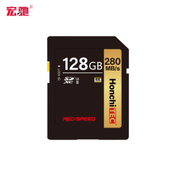 宏驰存储卡_HONCHITEC 宏驰 128G SD存储卡U3 C10 V60 4K荣耀极速版读速280MB/s写速200MB/s耐冷耐热 防水防磁 抗冲击多少钱-什么值得买