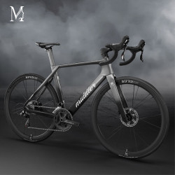 MUIDLER公路车_MUIDLER 法国碳纤维公路自行车成人弯把超轻骑行24速油压碟刹运动多少钱-什么值得买