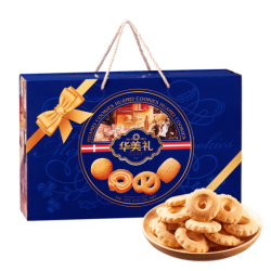 【省45元】华美饼干糕点_华美 曲奇大双拼 1280g多少钱-什么值得买