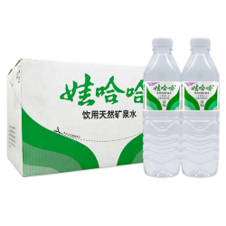 娃哈哈水_WAHAHA 娃哈哈 饮用天然矿泉水596ml*24瓶多少钱-什么值得买