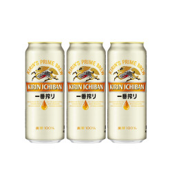 麒麟啤酒_KIRIN 麒麟 一番榨 生啤酒 500ml*3罐多少钱-什么值得买
