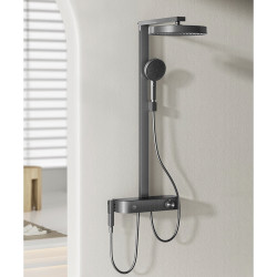 【省100元】京东京造花洒_京东京造 DJZLT2110 黑天鹅巨幕淋浴花酒多少钱-什么值得买