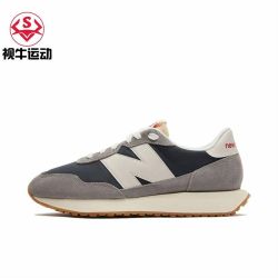 new balance跑鞋_new balance NewBalance NB 237系列灰蓝情侣复古运动鞋（36-44码）多少钱-什么值得买
