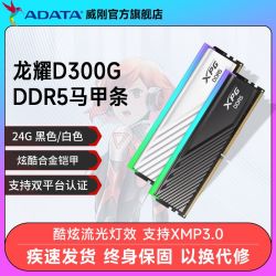 威刚内存_ADATA 威刚 XPG龙耀D300G DDR5 6400 24G台式机电脑内存条海力士mdie多少钱-什么值得买