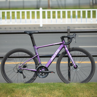 XDS 喜德盛 AD300 公路自行车 幻彩紫/银 18速 700C*480【报价 价格 评测 怎么样】 -什么值得买