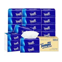 【省31.49元】得宝抽纸_Tempo 得宝 经典无香4层箱装抽纸90抽*18包多少钱-什么值得买