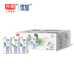 【省47.35元】光明牛奶_Bright 光明 A2β-酪蛋白纯牛奶200ml*24盒3.6g乳蛋白礼盒多少钱-什么值得买