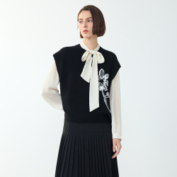 【省165元】朗姿女上装_LANCY FROM25 朗姿 LANCY FROM 25 朗姿 女士马甲 XXLCED18KVT535AA多少钱 ...