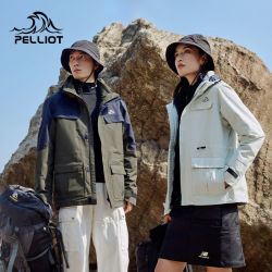 【省30元】伯希和户外装备_PELLIOT 伯希和 抓绒冲锋衣女冬三合一外套男户外登山服短款两件防风防水多少钱-什么值得买