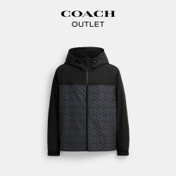 【省521.25元】蔻驰男外套_COACH 蔻驰 男士全拉链户外夹克 CV310_R8E多少钱-什么值得买