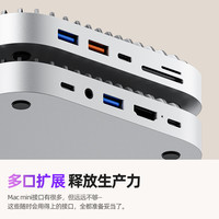 MacminiM4黄金搭档喜加一，移速Macmini M4扩展坞硬盘体验测试_移动硬盘_什么值得买